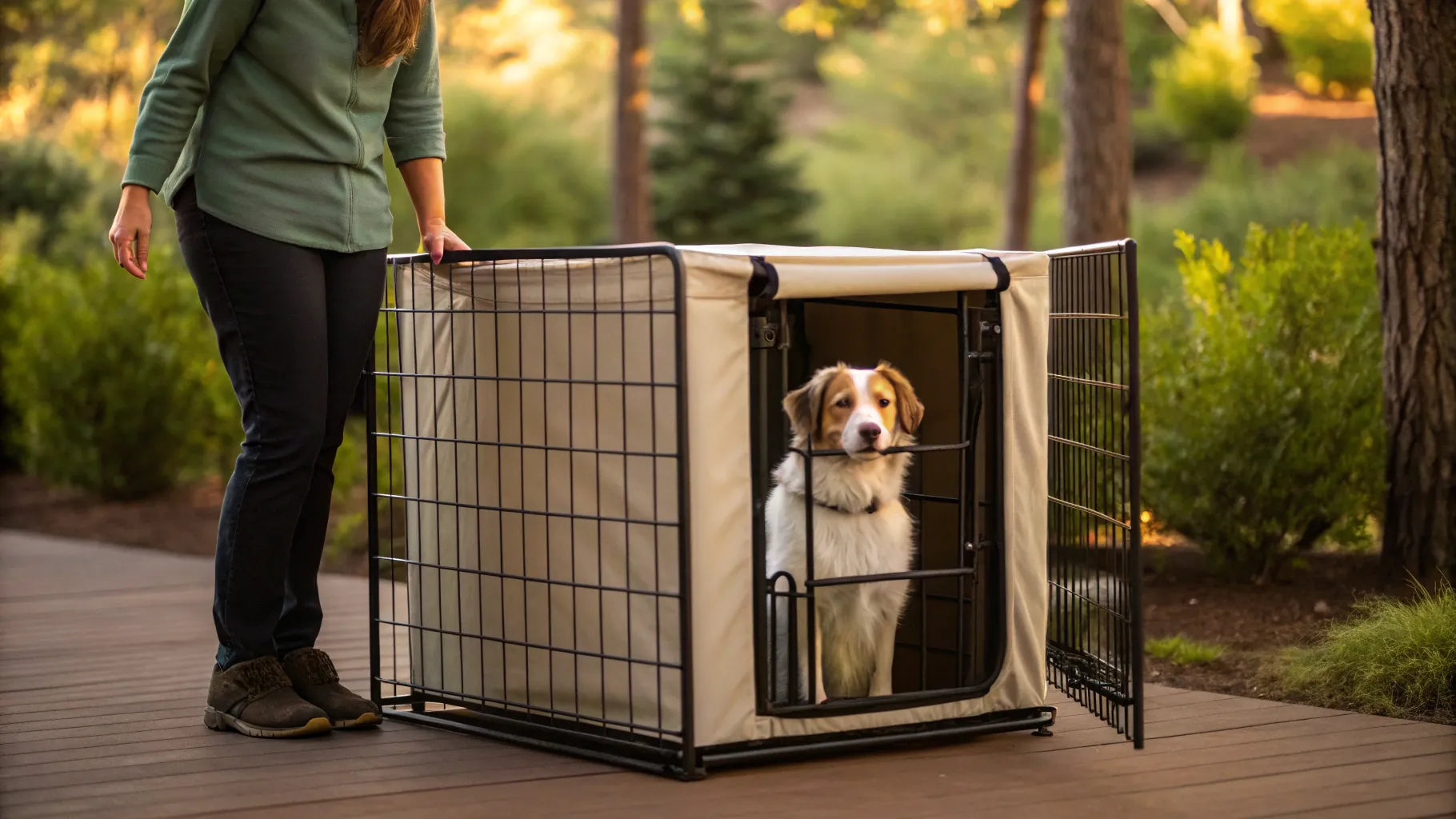 How to Attach a Dog Crate to an Exercise Pen: A Complete Guide for Pet ...
