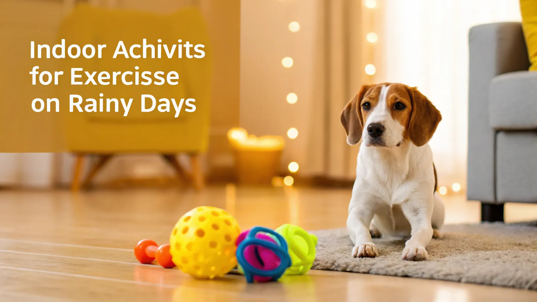 How to Exercise Your Dog When It's Raining: Fun Indoor Activities | Houndsy