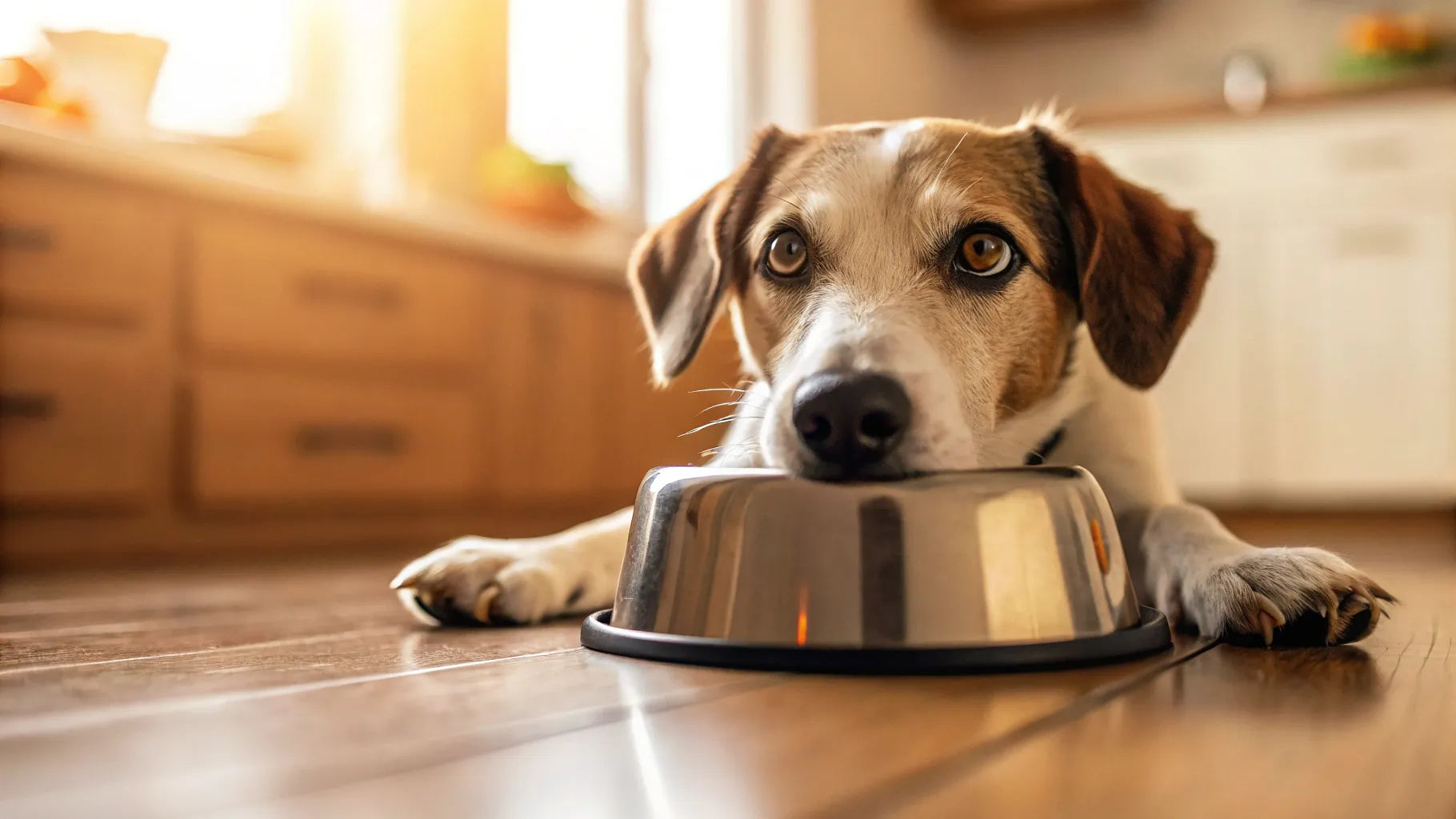 Why Do Dogs Try to Knock Over Their Food Bowls? | Houndsy